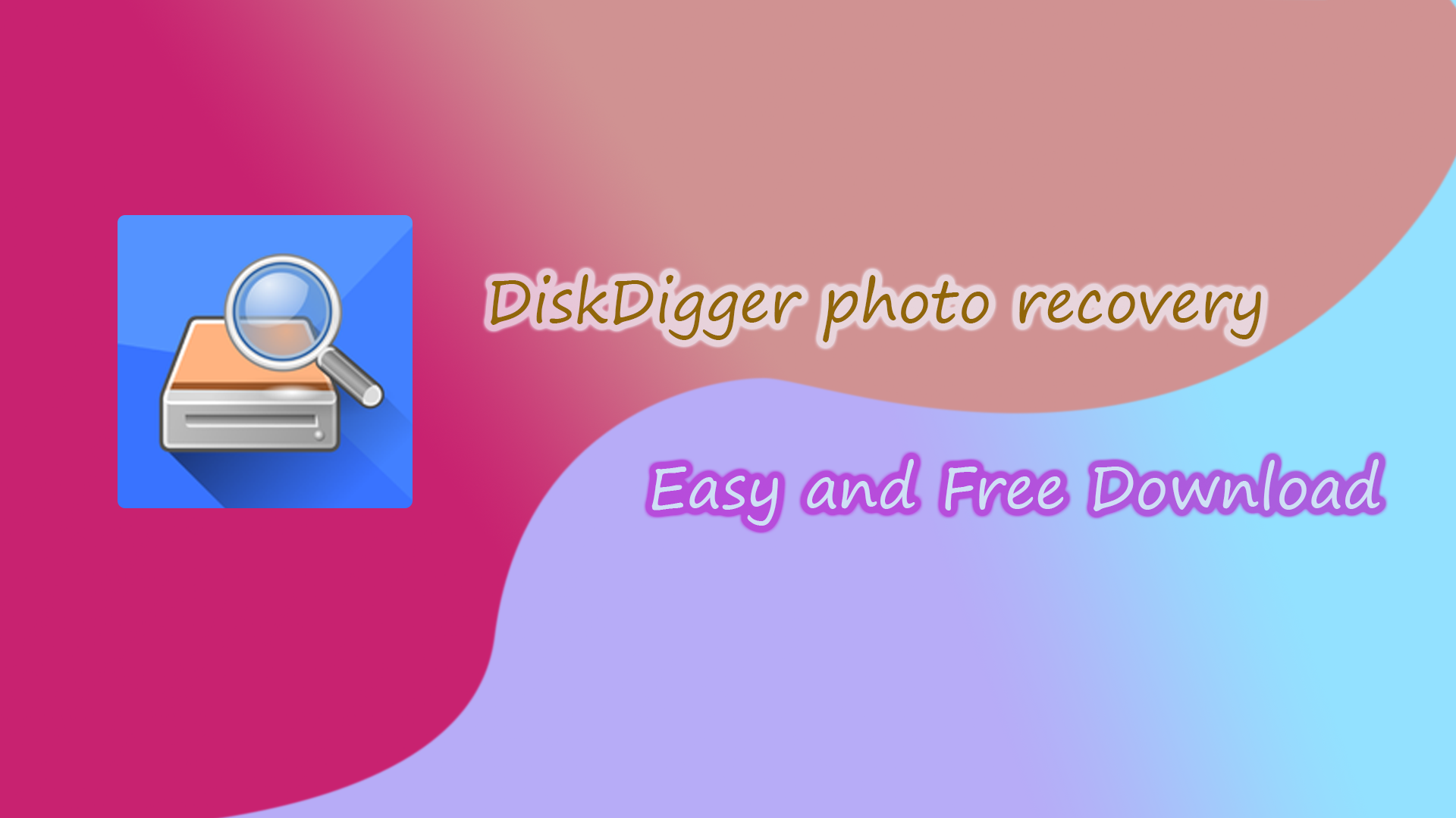 DiskDigger photo recovery (MK) - Tech Guide Myanmar