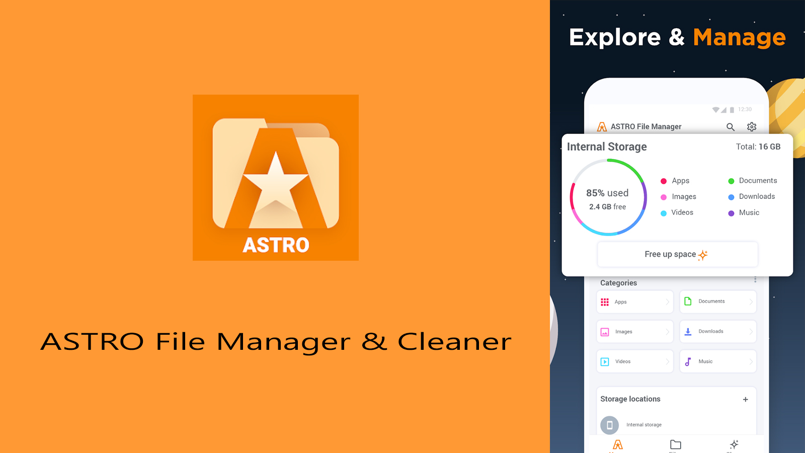 ASTRO File Manager & Cleaner - Tech Guide Myanmar