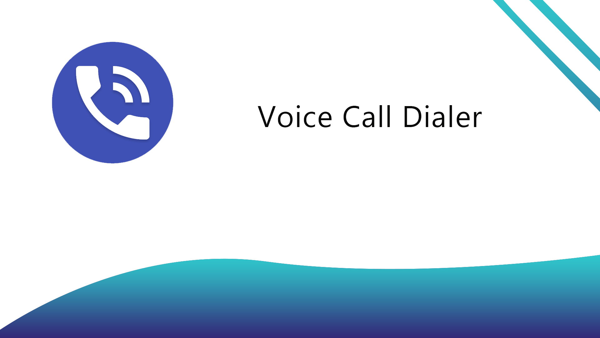 Voice Call Dialer - Tech Guide Myanmar