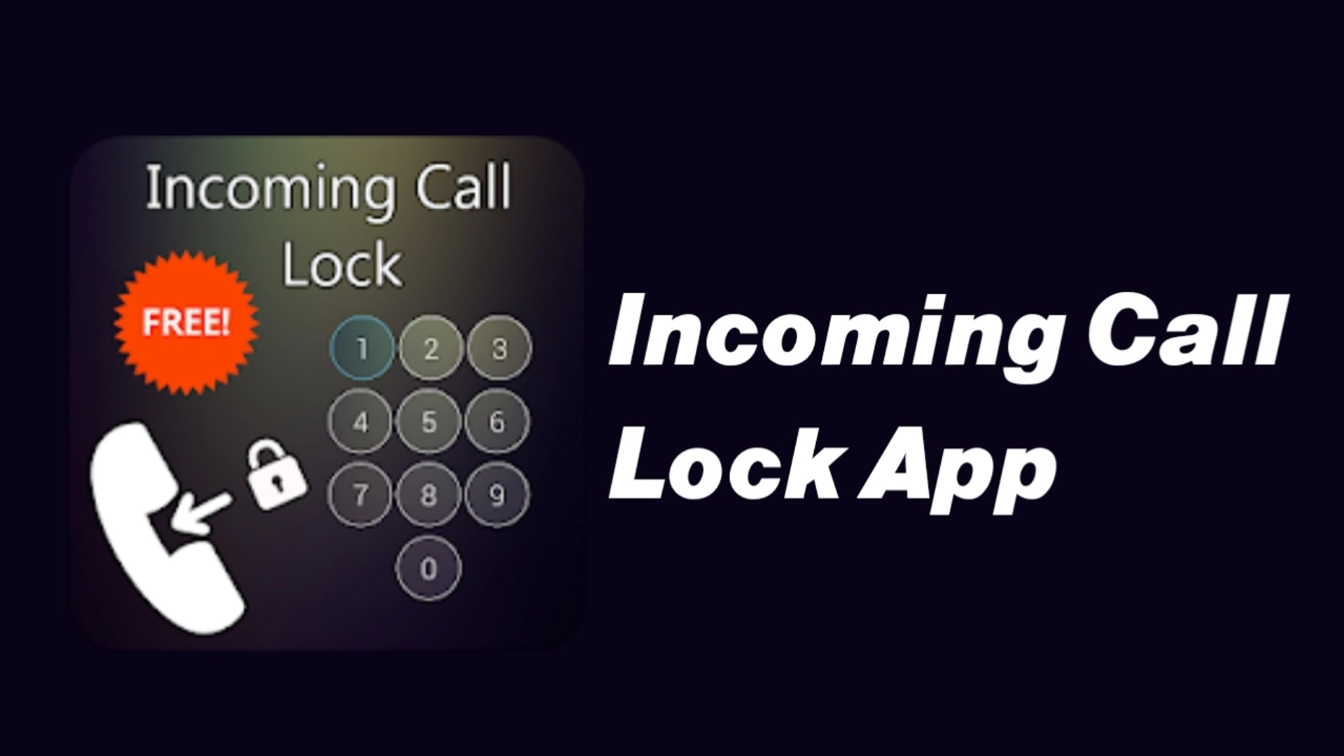 Incoming Call Lock - Tech Guide Myanmar