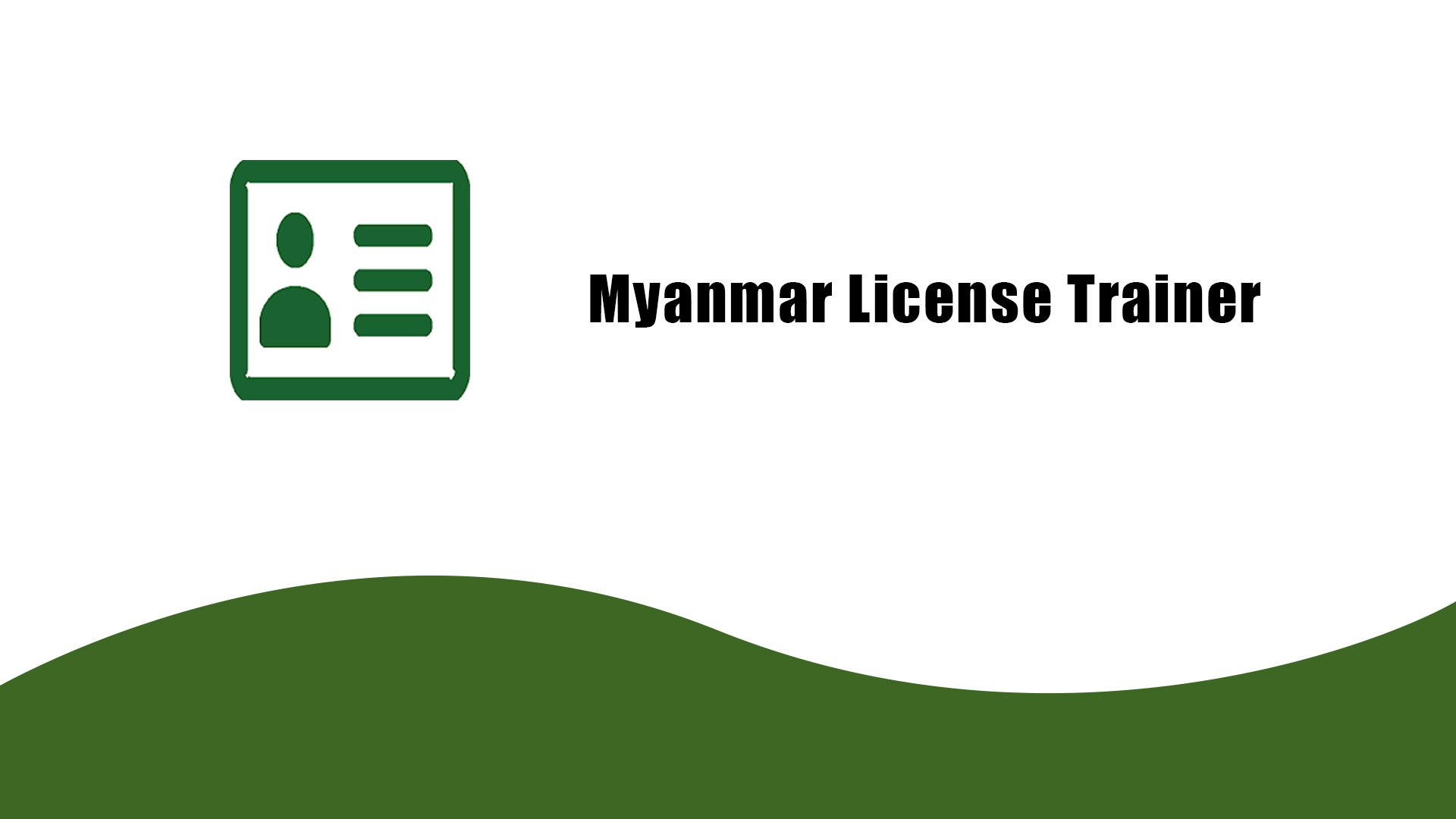 Myanmar License Traineer - Tech Guide Myanmar
