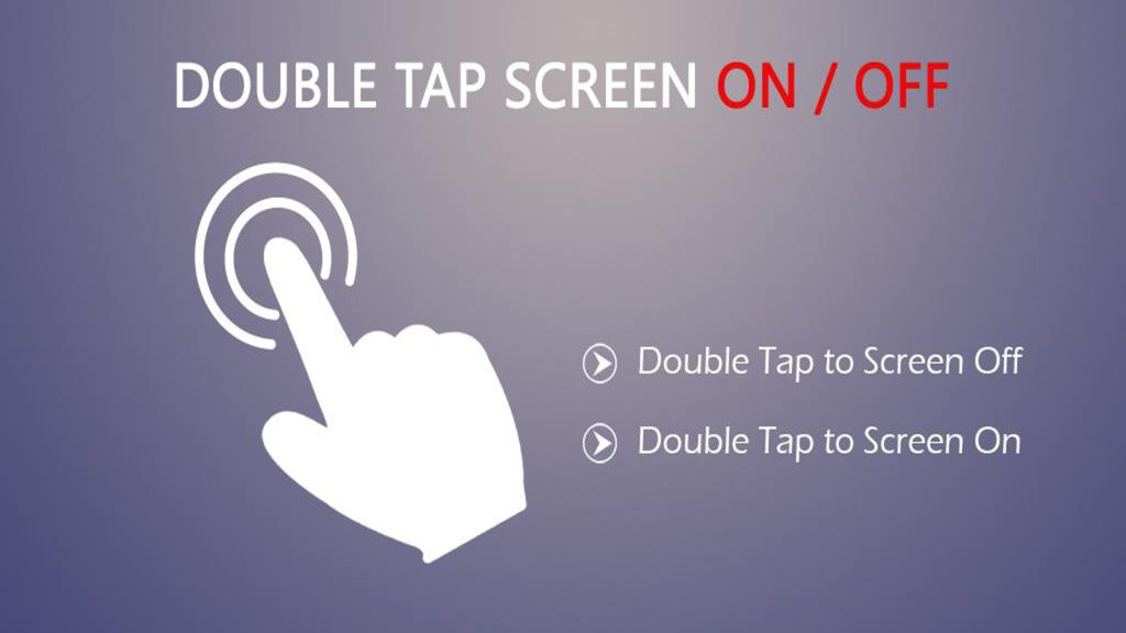 Double Tap Screen On/Off - Tech Guide Myanmar